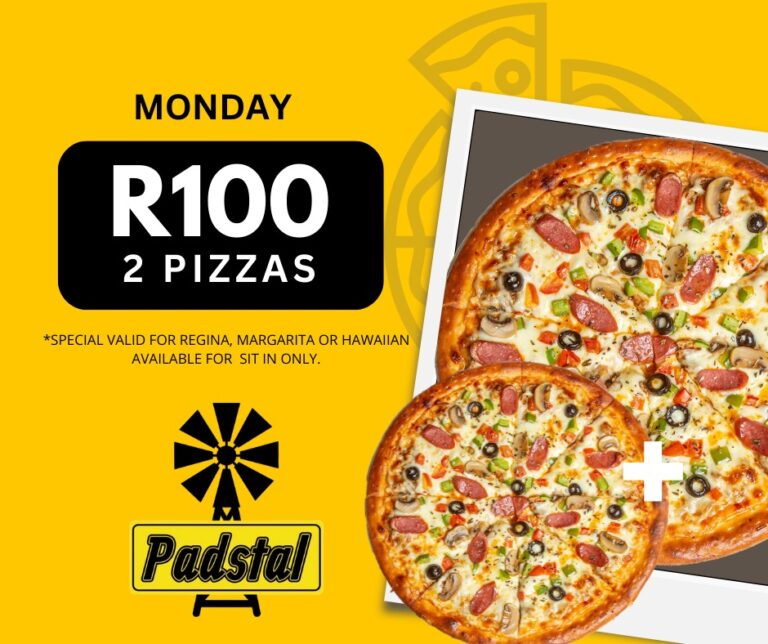 Padstal Pretoria Menus – Droppedinto.com