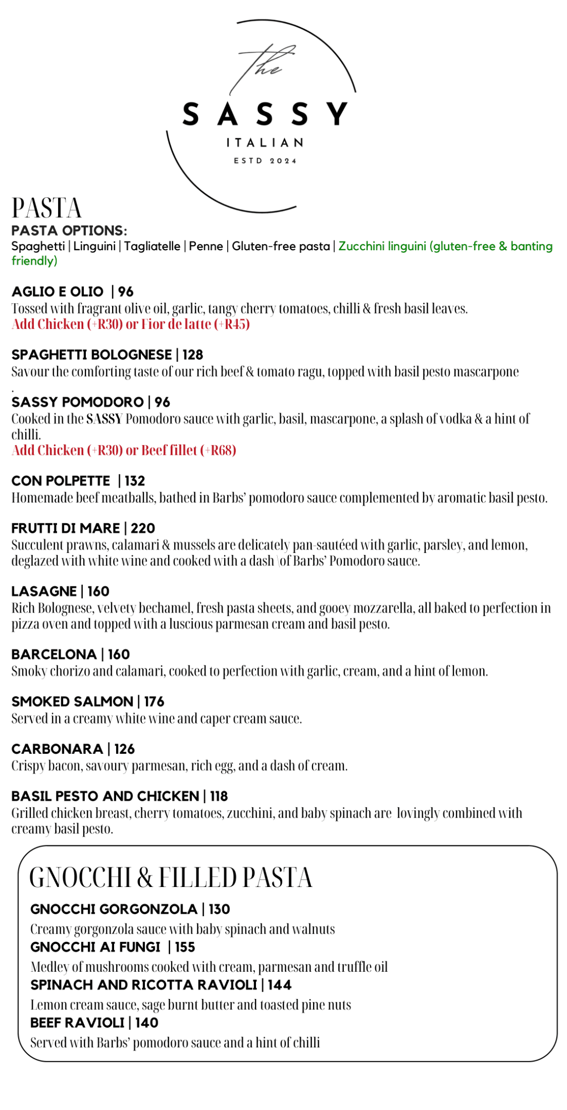 The Sassy Italian – Droppedinto.com