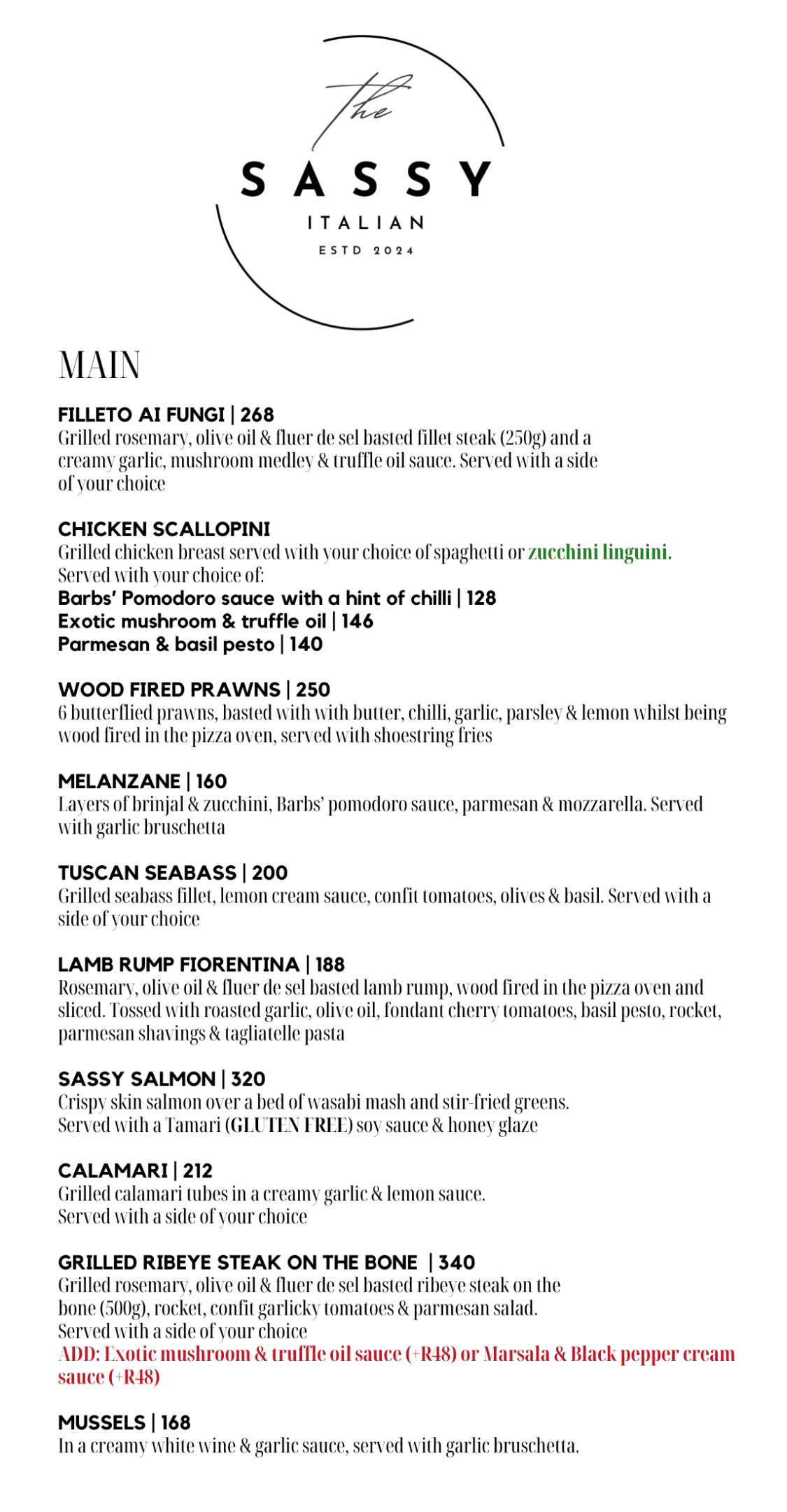 The Sassy Italian – Droppedinto.com