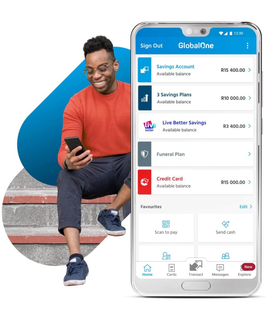 Capitec Welcome Page V2 Droppedinto