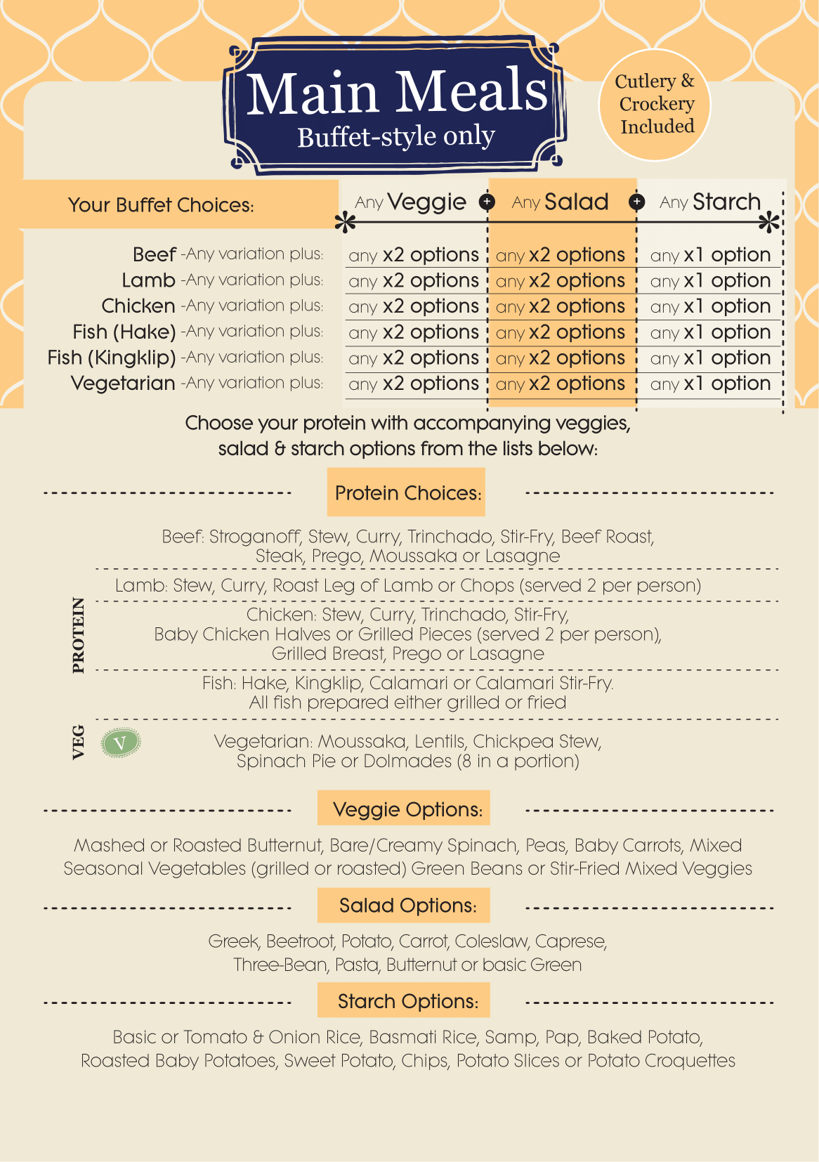 Café 41 Catering Menu – Dropped Into