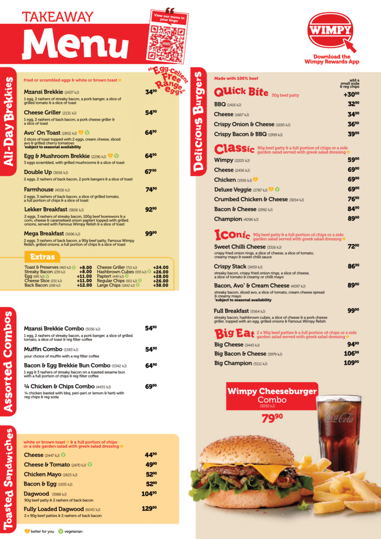 Wimpy Menu – Dropped Into