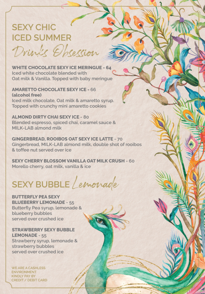 Goddess Café Rietondale Menu – Dropped Into